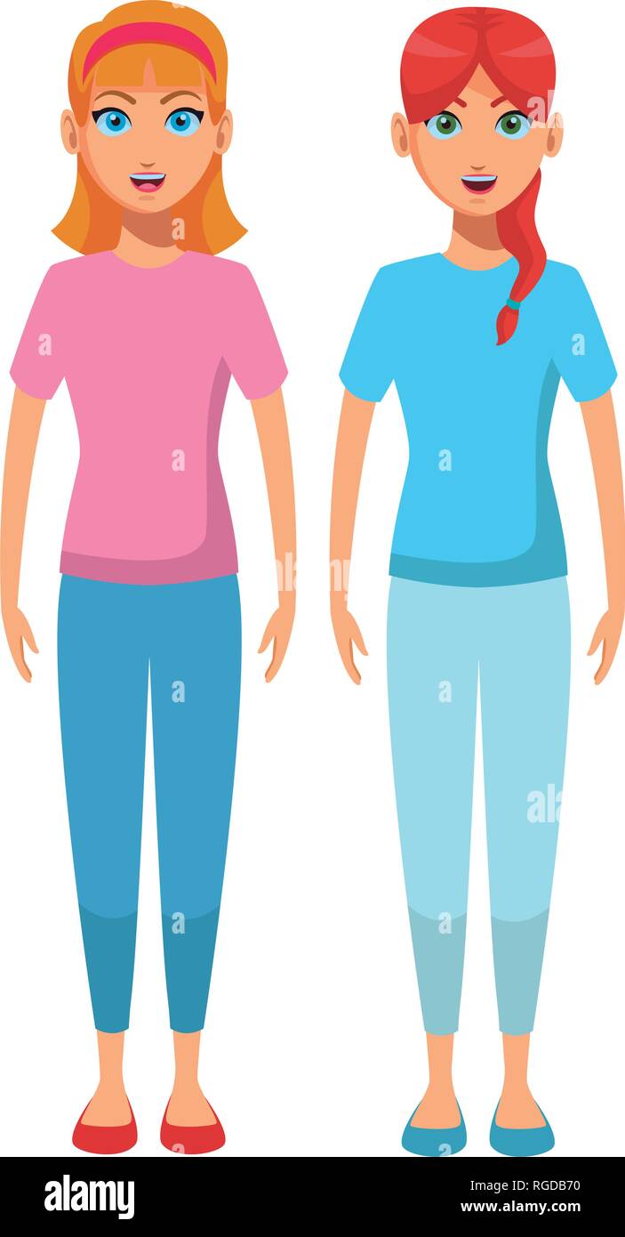 young women body cartoon Stock Vector Image & Art - Alamy