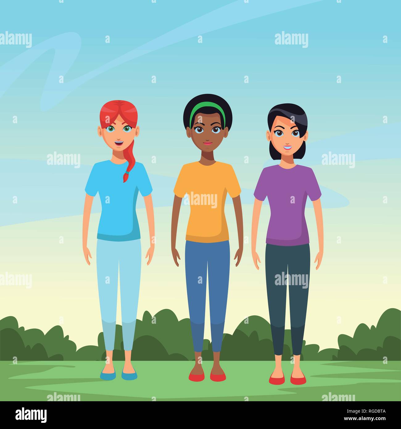 young women body cartoon Stock Vector Image & Art - Alamy