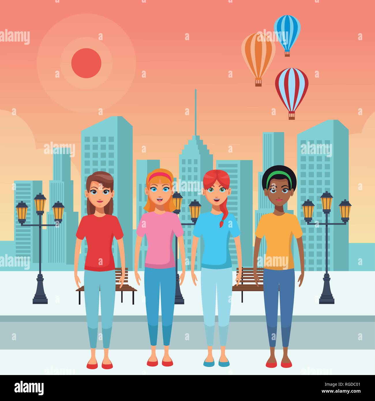 young women body cartoon Stock Vector Image & Art - Alamy