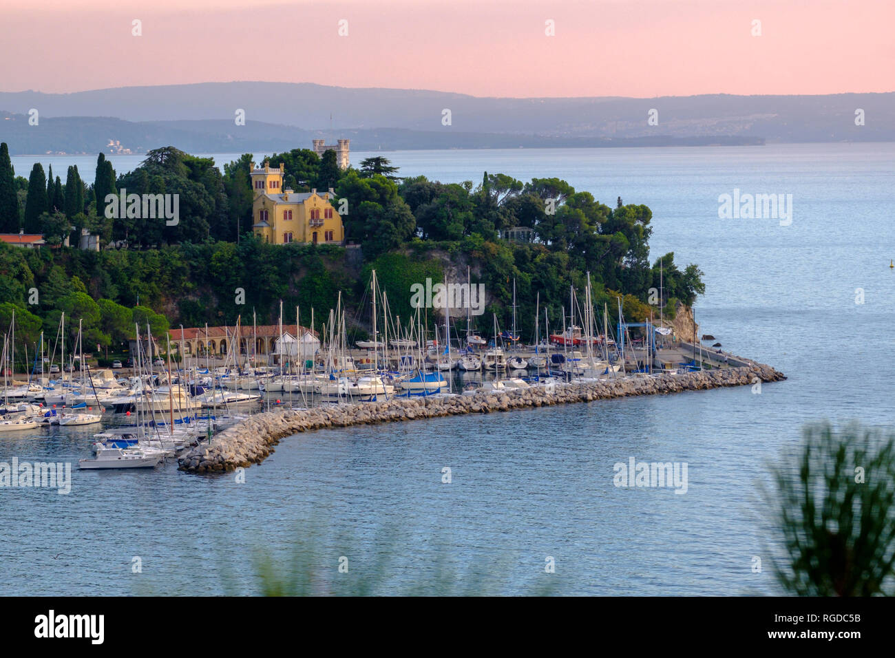 Miramare castle hi-res stock photography and images - Alamy