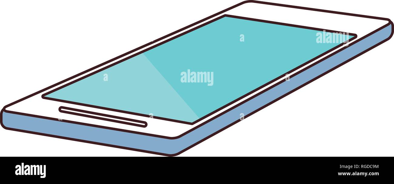 technology smartphone cartoon Stock Vector Image & Art - Alamy