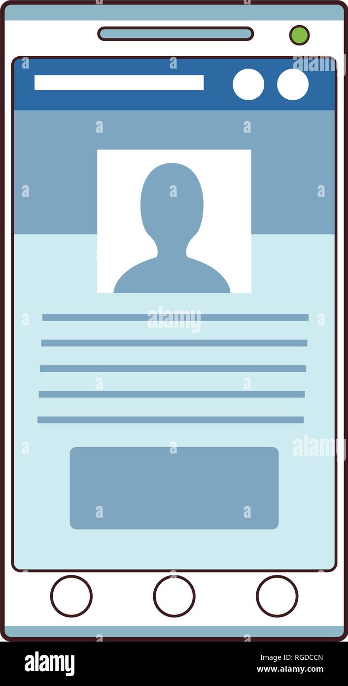technology smartphone cartoon Stock Vector Image & Art - Alamy