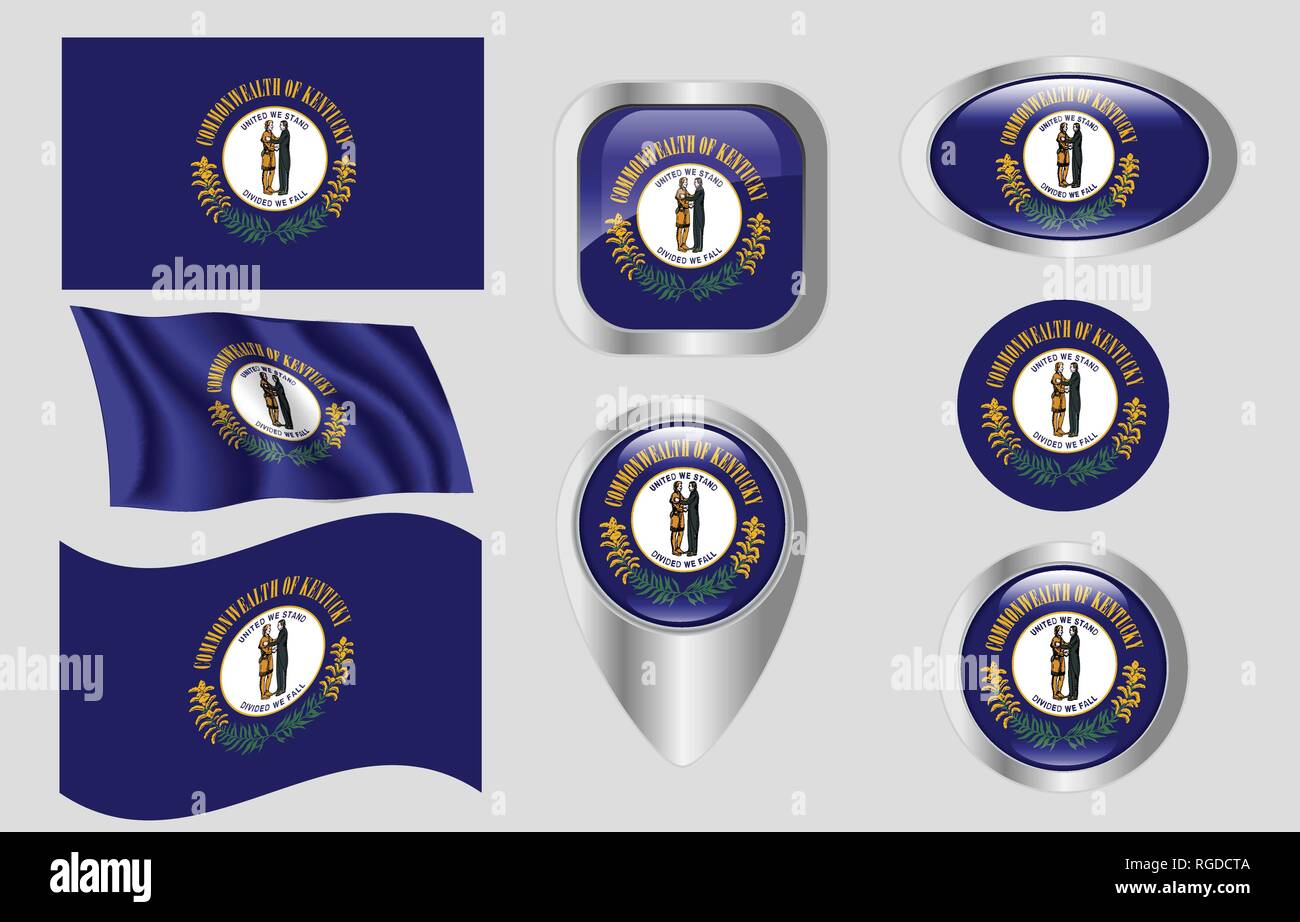 Flag of Kentucky Stock Vector Image & Art - Alamy