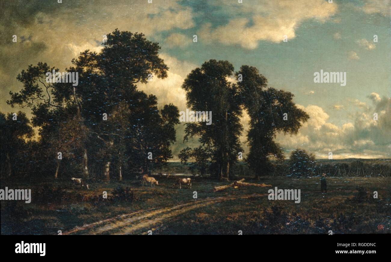 On the Unadilla, New York. Artist: David Johnson (1827-1908 ...