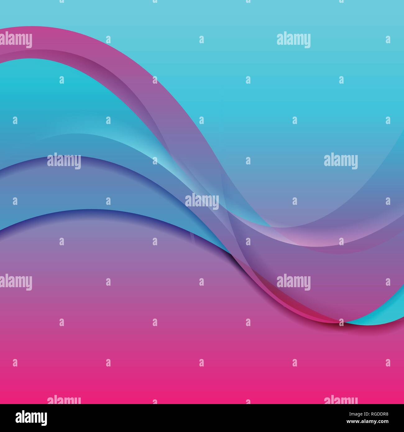 Bright abstract modern waves corporate background. Vector illustration ...