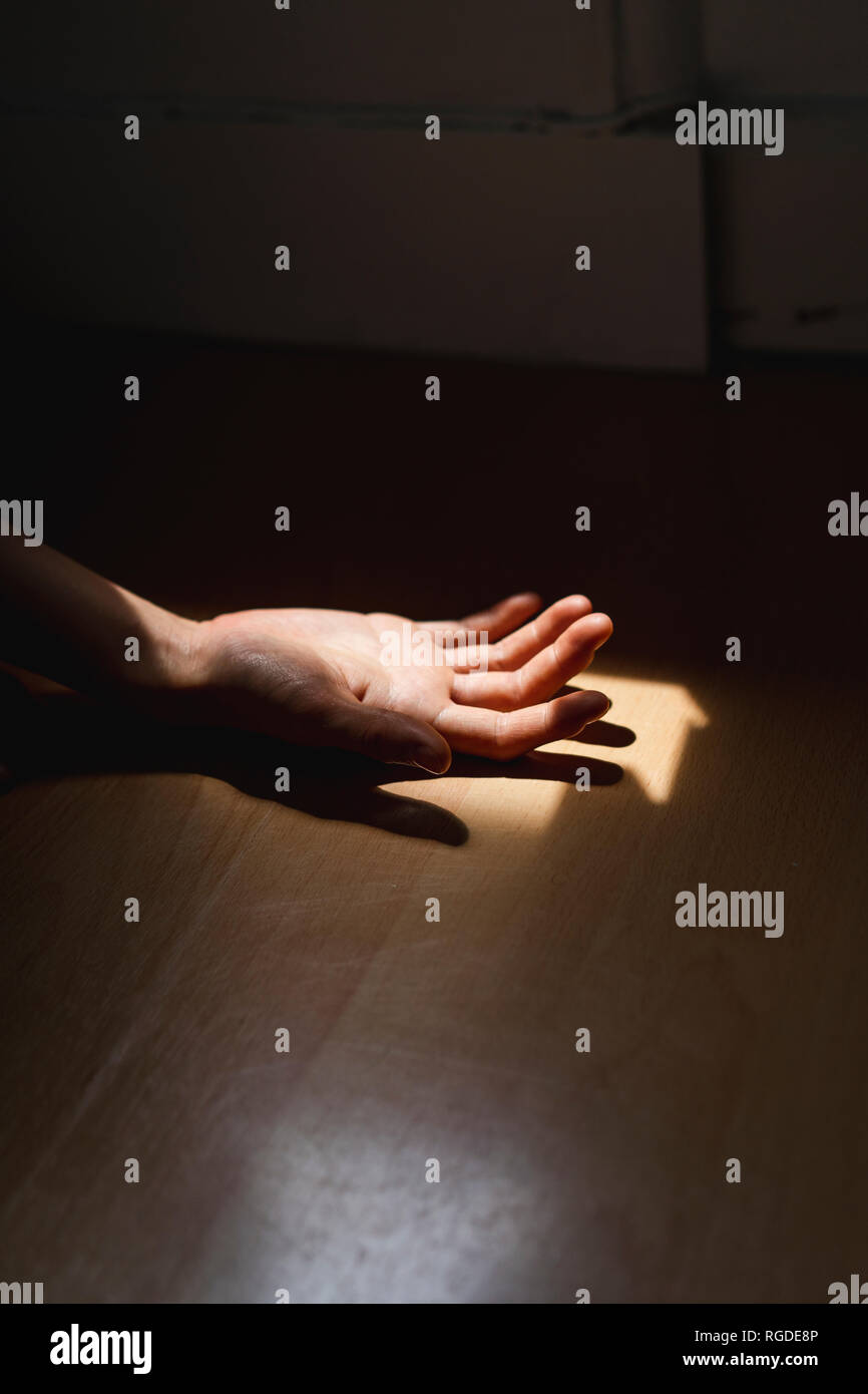 Floor hand hi-res stock photography and images - Alamy