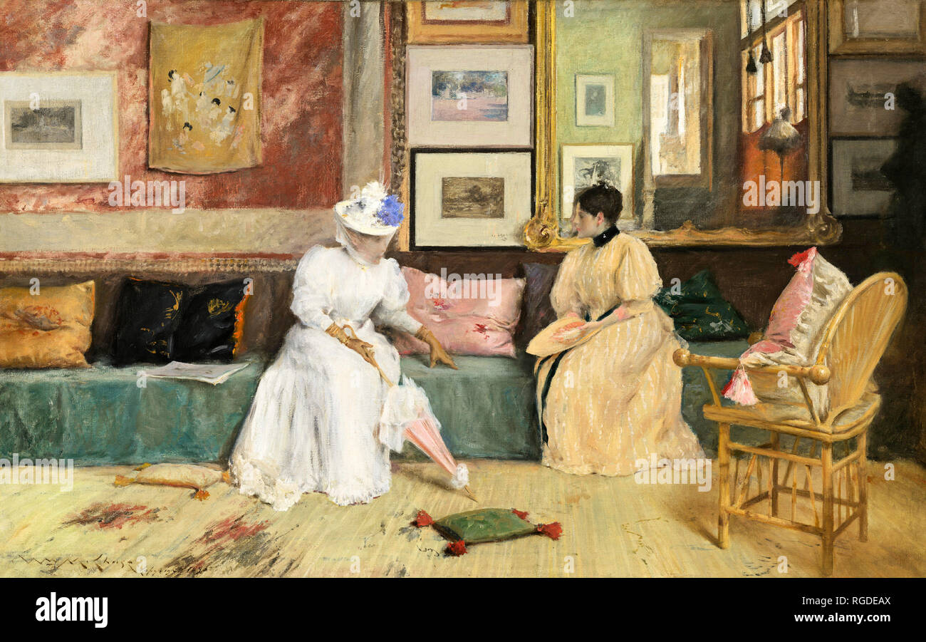 William merrit chase hi-res stock photography and images - Alamy