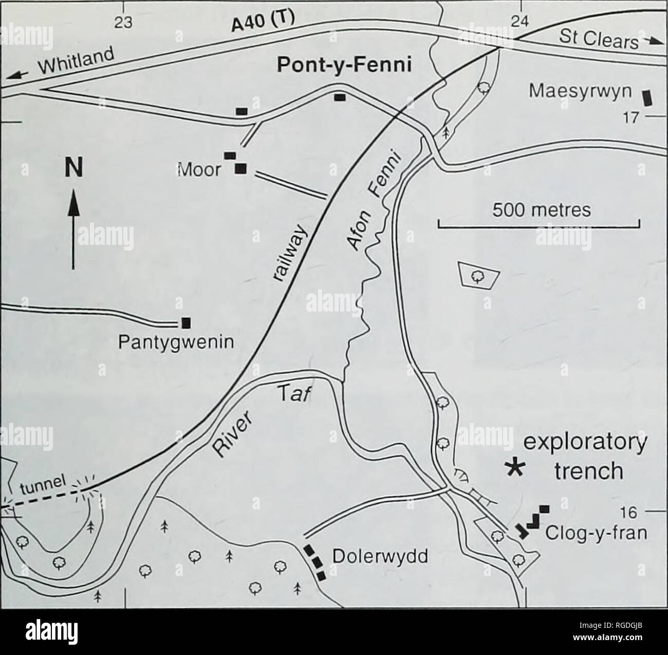 Map of boardman hi-res stock photography and images - Alamy