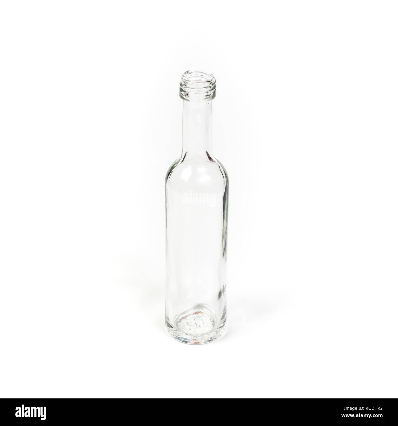 Amber glass bottle on Cut Out Stock Images & Pictures - Alamy