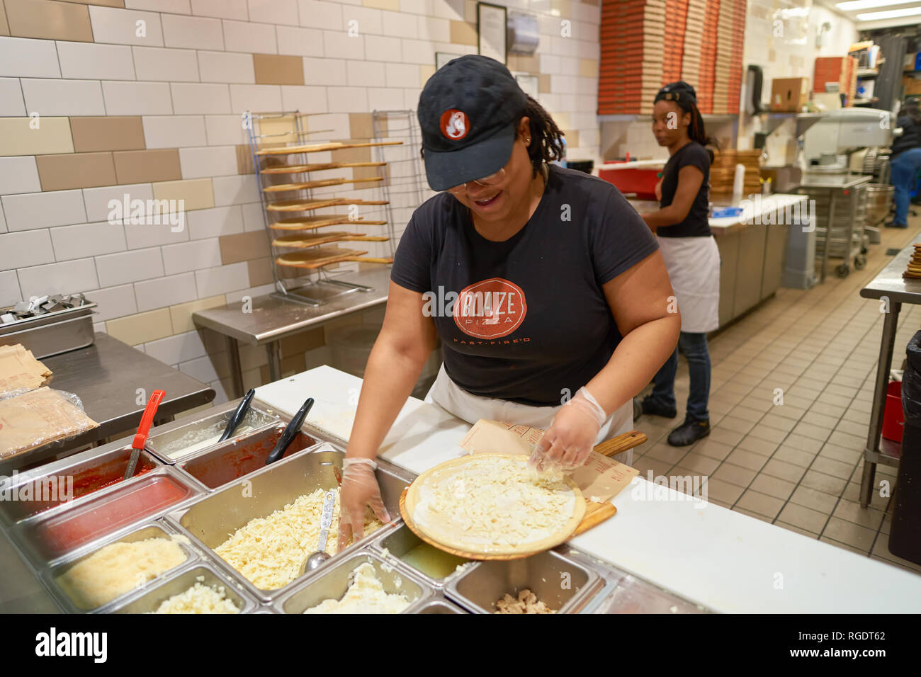Blaze Pizza High Resolution Stock Photography and Images - Alamy