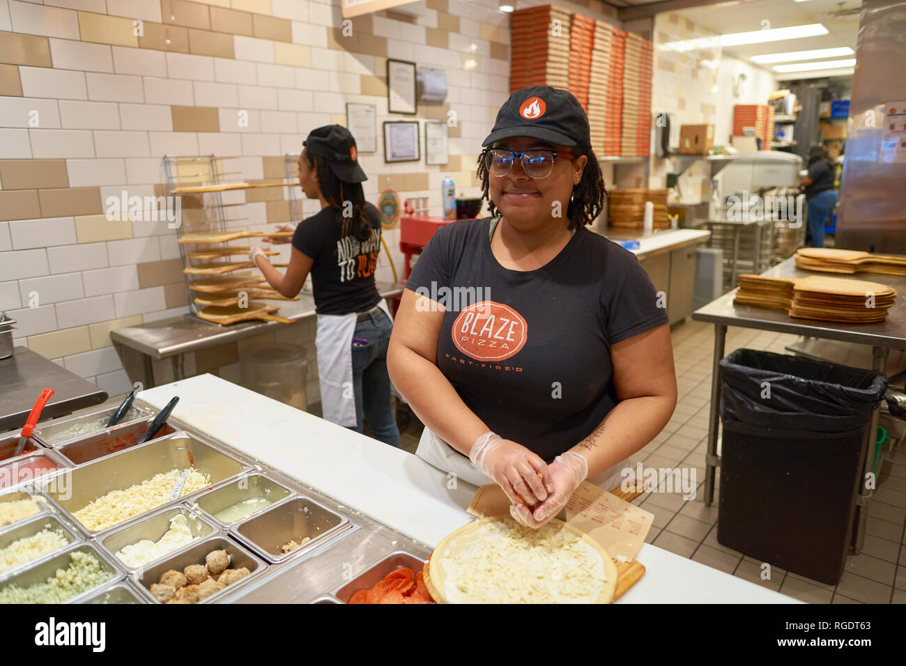 Blaze Pizza High Resolution Stock Photography and Images - Alamy