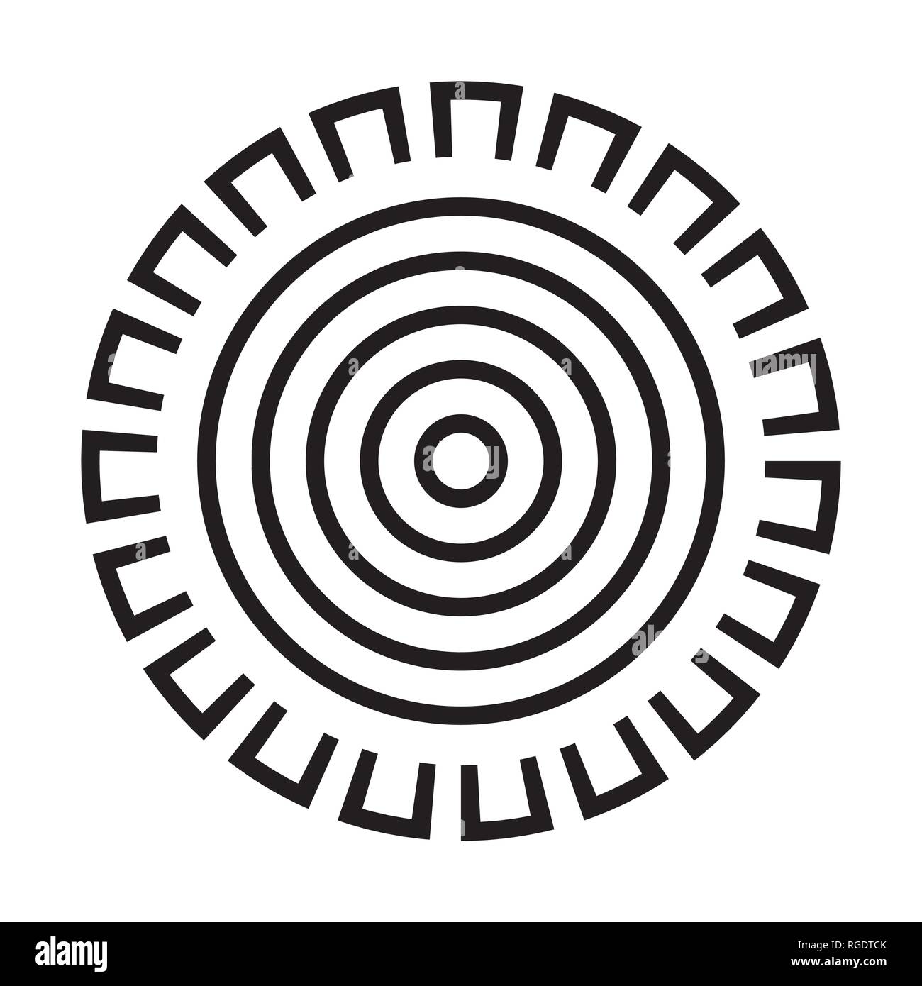 Sun icon. Sun symbol. Vector and illustration Stock Vector Image & Art ...