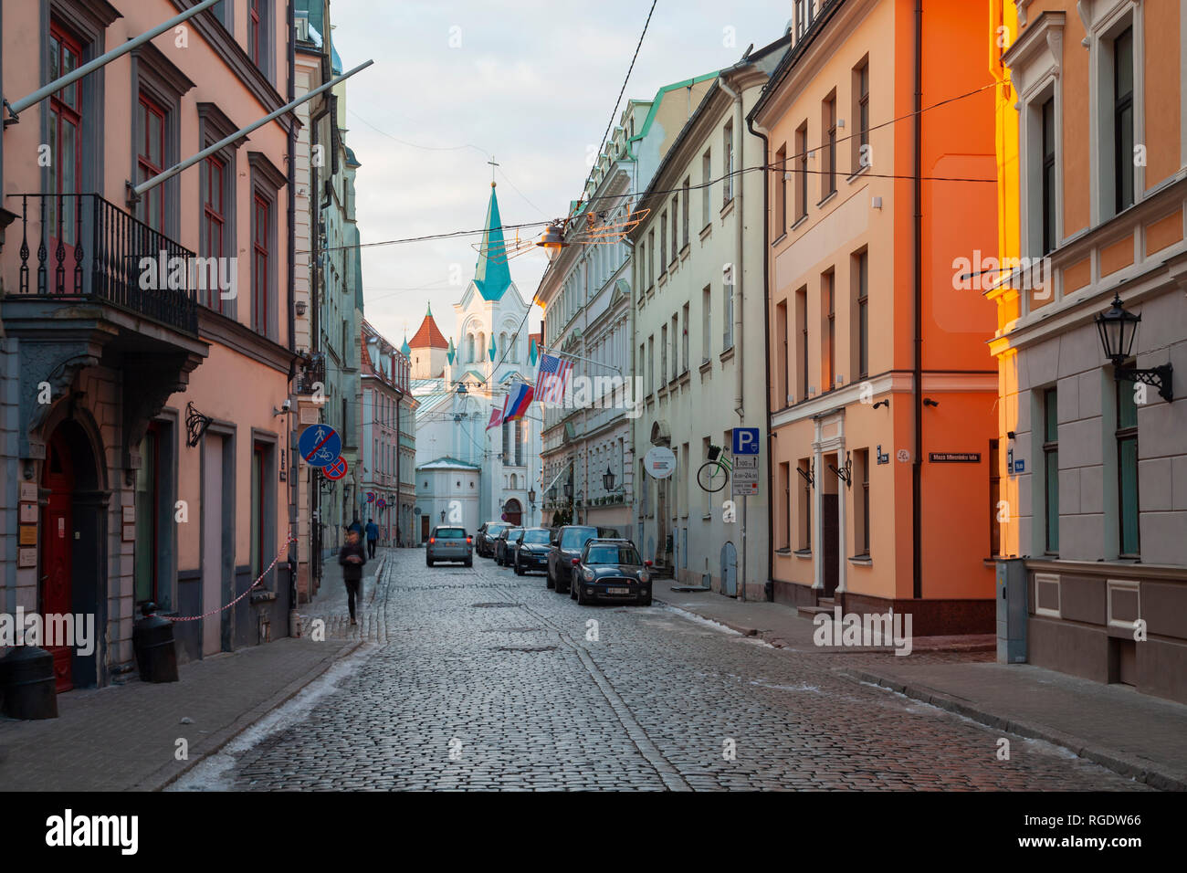 Old town riga hi-res stock photography and images - Alamy