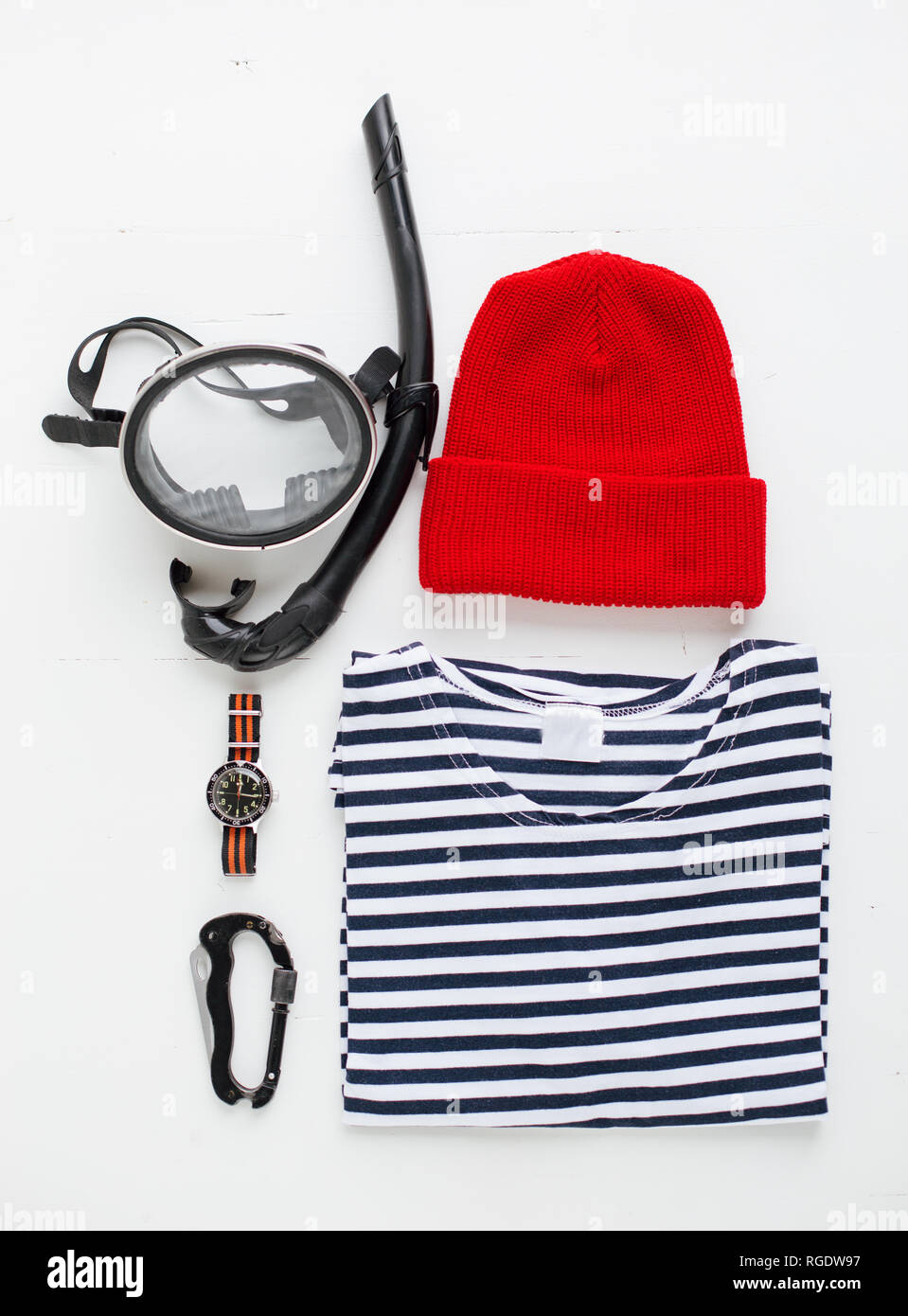 Jacques cousteau diving gear hi-res stock photography and images - Alamy