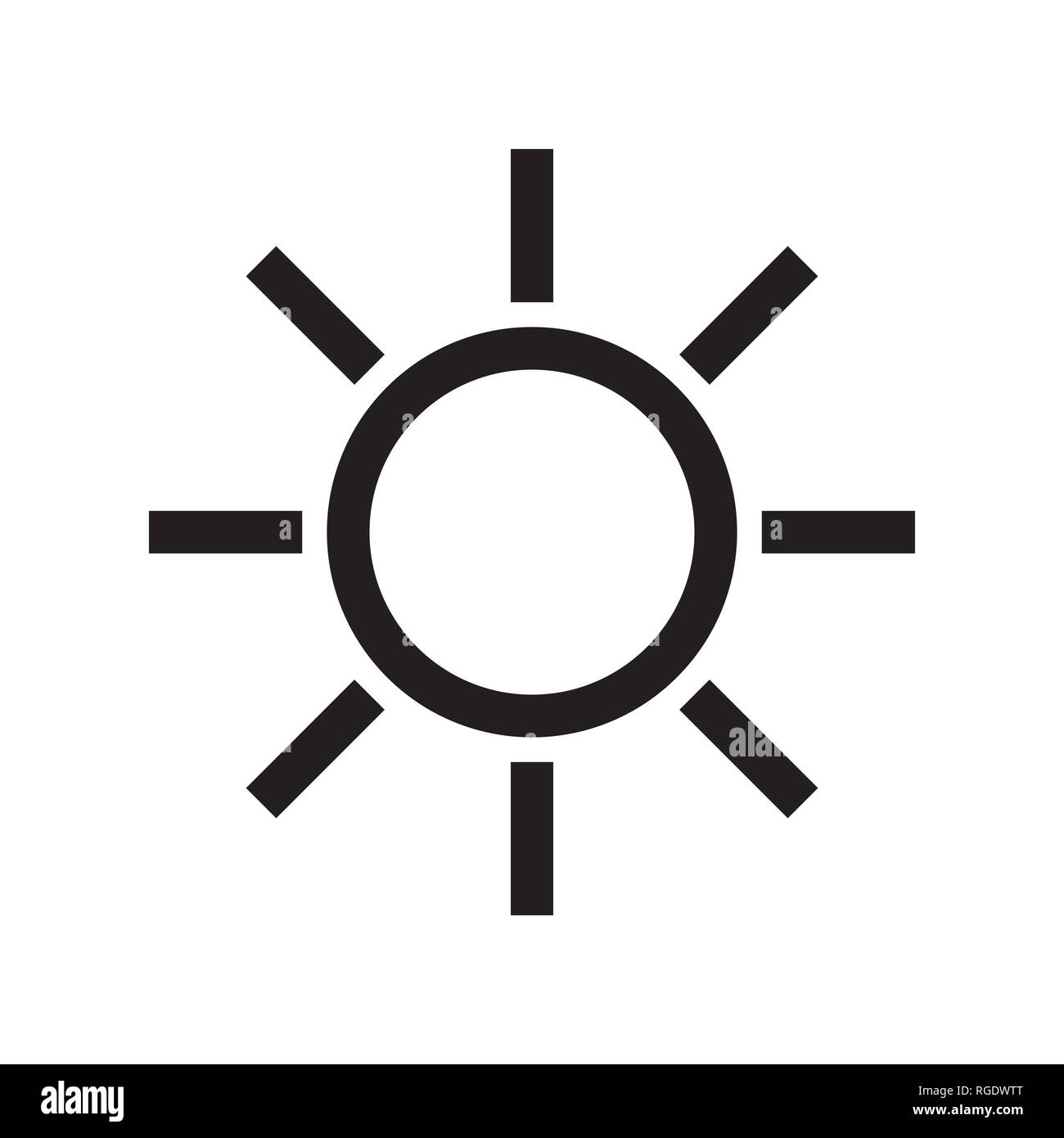 Sun pigmentation Stock Vector Images - Alamy