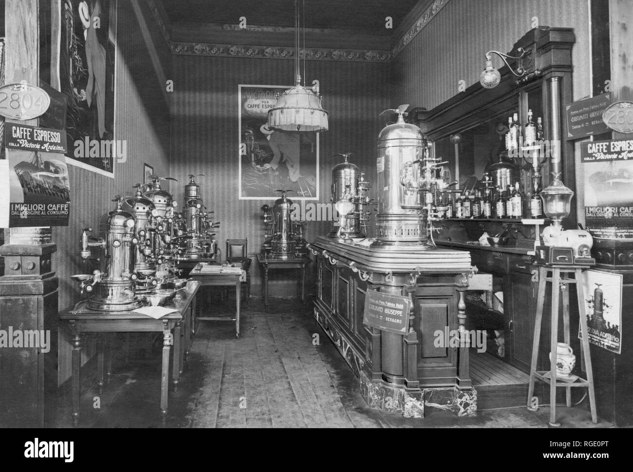 coffee makers Victoria Arduino, fiera campionaria di milano, 1910s ...