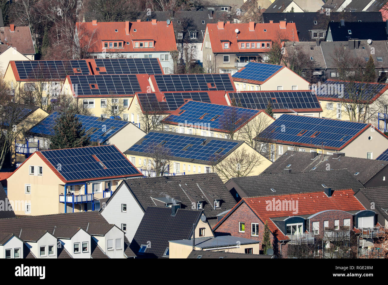 Photovoltaik house germany hi-res stock photography and images - Alamy