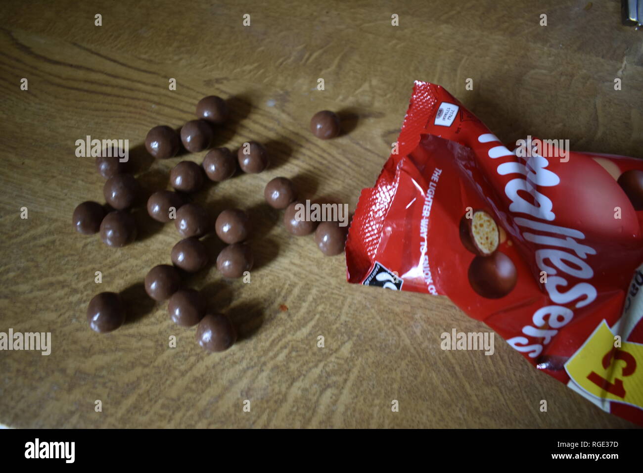 Bag of maltesers hi-res stock photography and images - Alamy