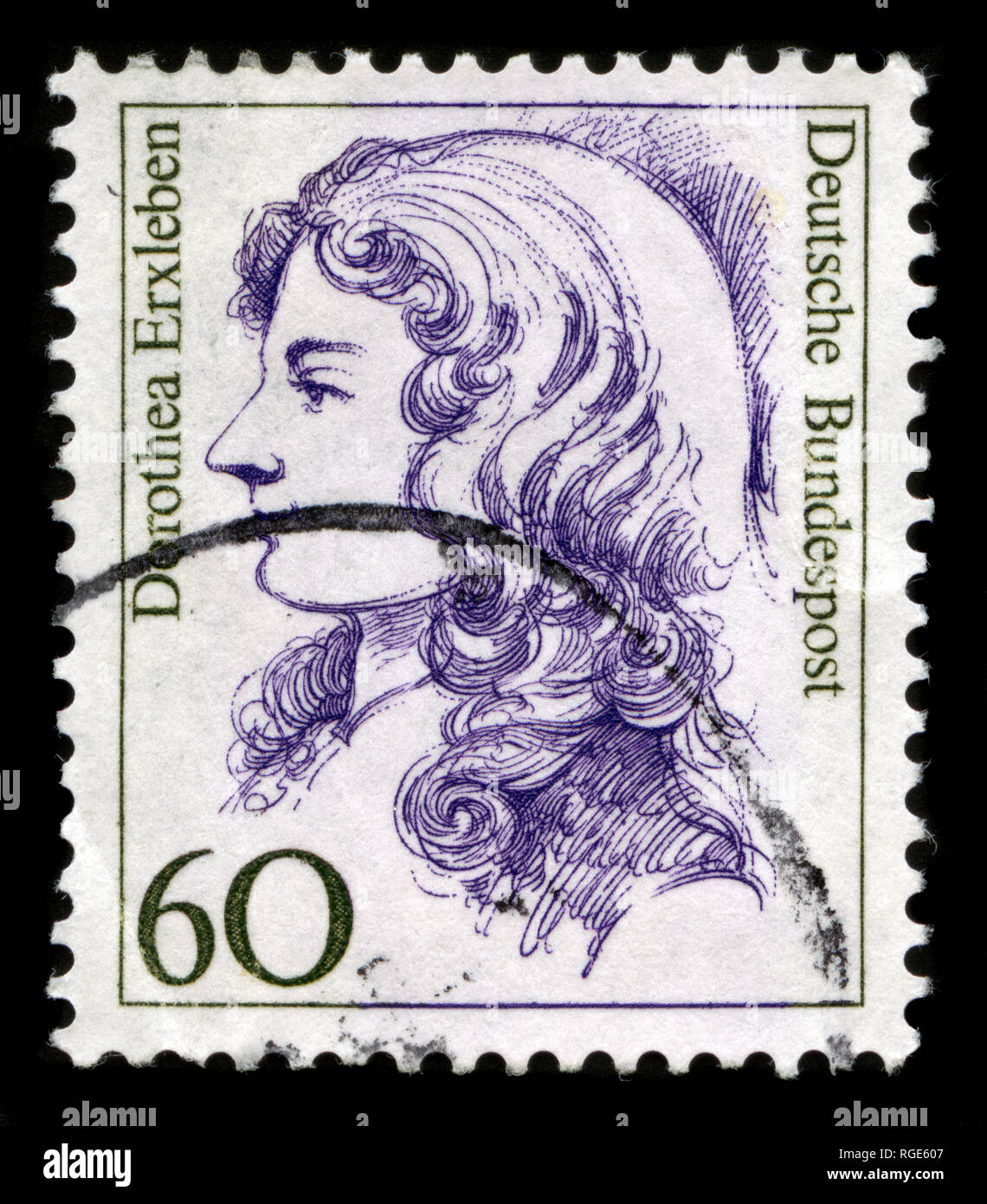 Postage stamp from the Federal Republic of Germany in the Women in ...