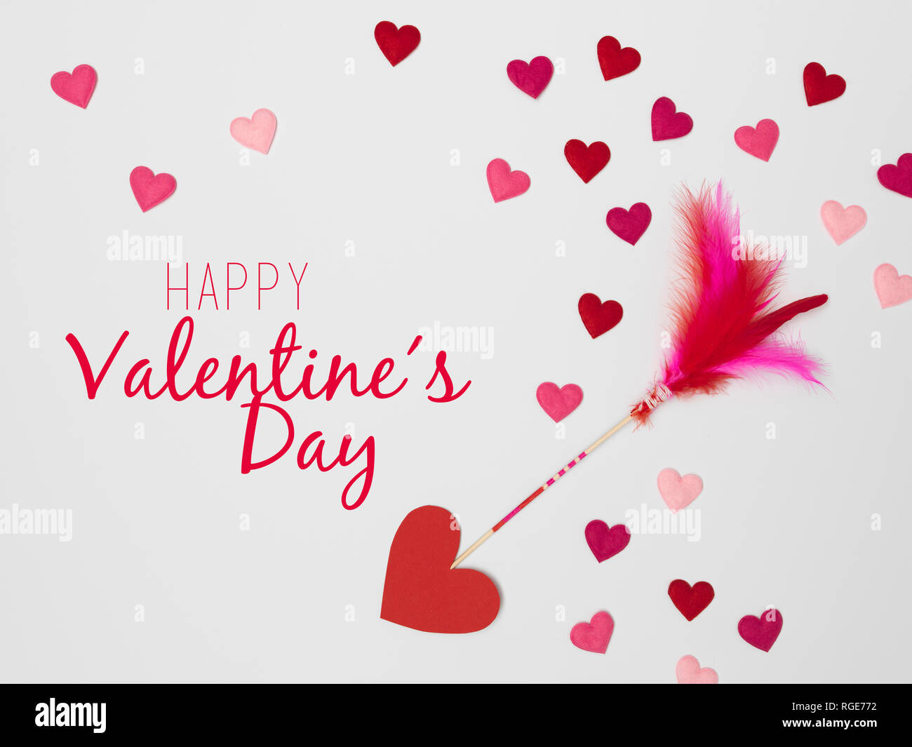 happy valentine´s day background with nice valentine text Stock Photo ...