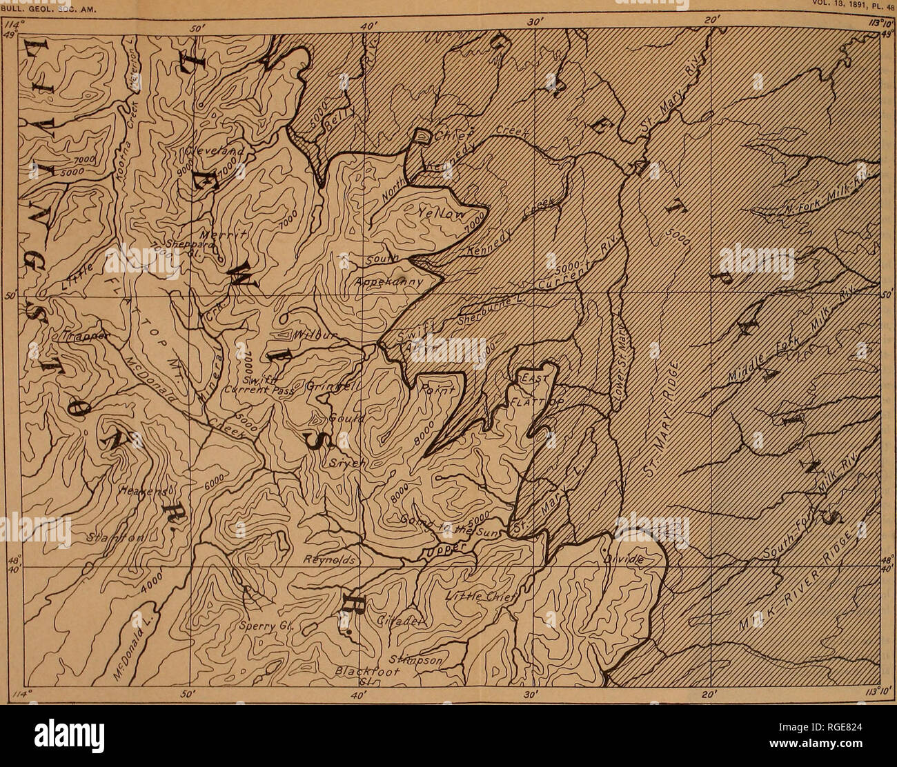 Cretaceous map america hi-res stock photography and images - Alamy