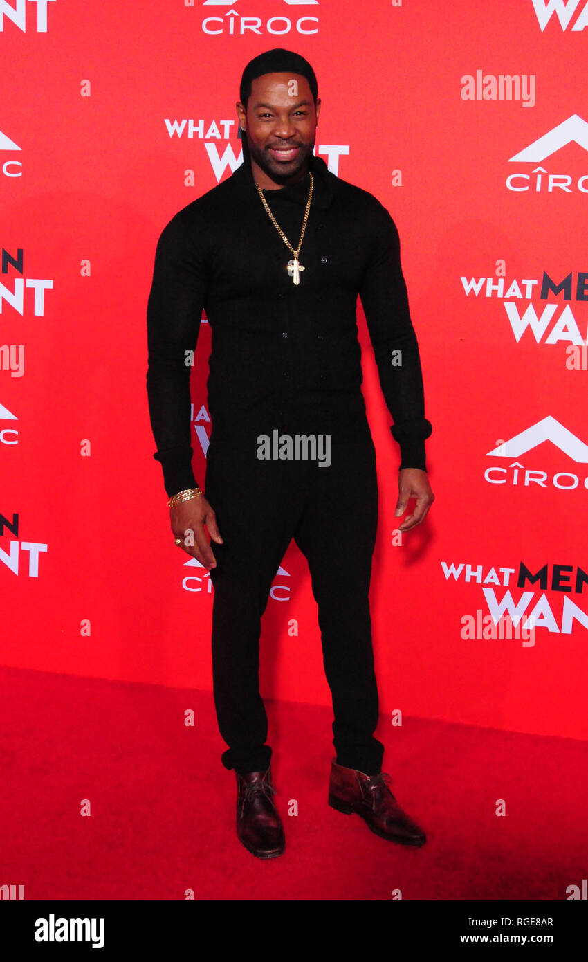 Westwood, California, USA. 28th Jan 2019. Actor Darrin Henson attends ...