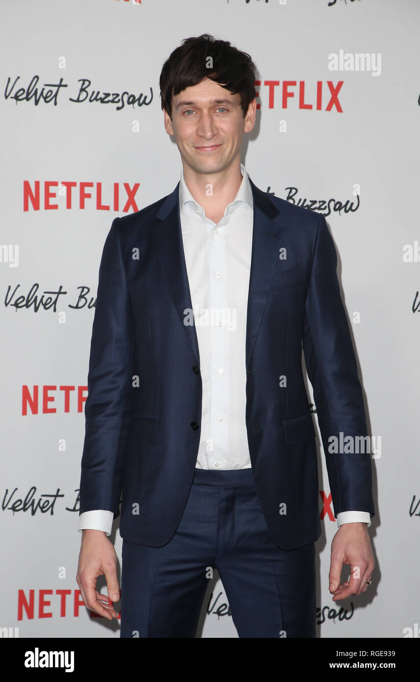 Hollywood, Ca. 28th Jan, 2019. Mark Ford, at the Velvet Buzzsaw ...