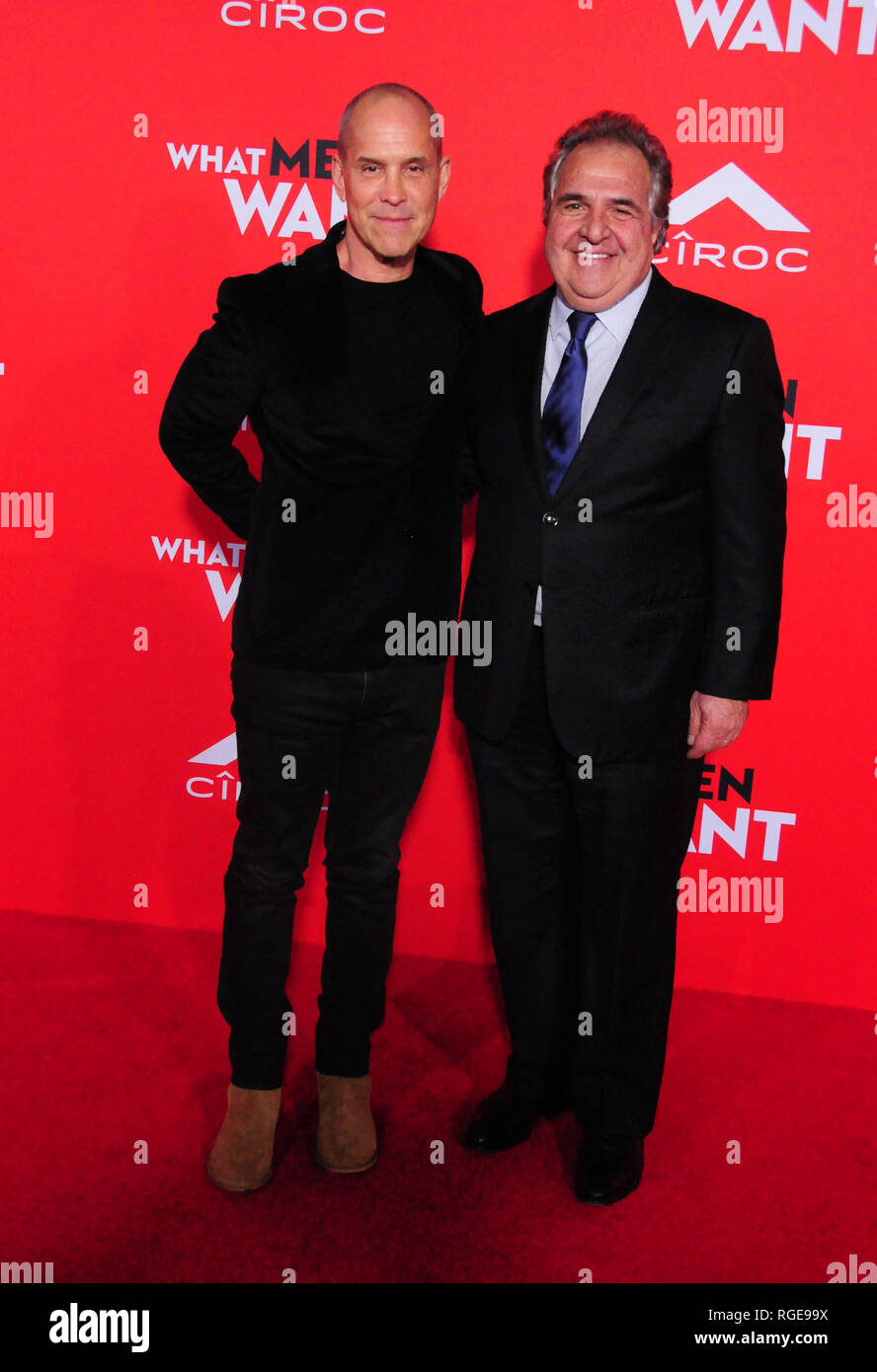 Westwood, California, USA. 28th Jan 2019. Actor Brian Robbins and CEO ...