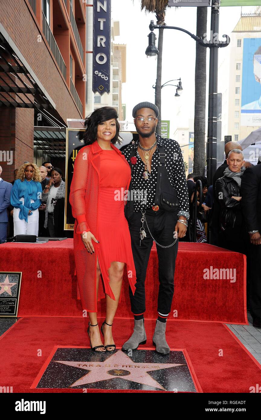 Los Angeles, CA, USA. 28th Jan, 2019. Mary J. Blige, Marcell Johnson at ...