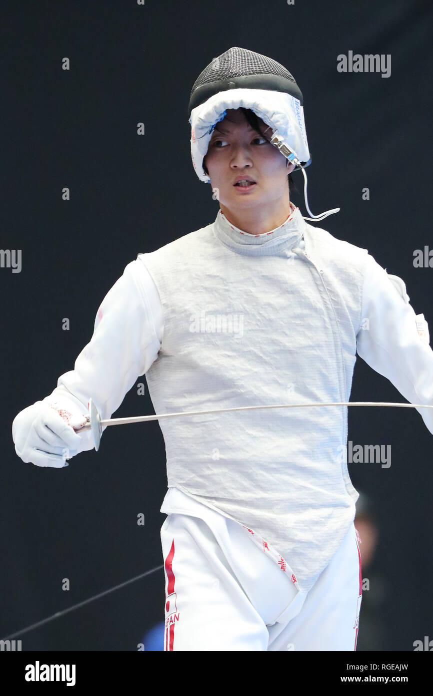 Minato City Sports Center, Tokyo, Japan. 26th Jan, 2019. Takuma Ito ...