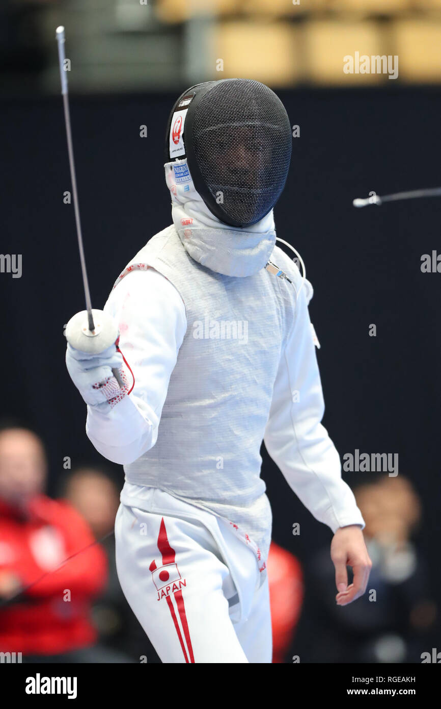 Minato City Sports Center, Tokyo, Japan. 26th Jan, 2019. Takuma Ito ...