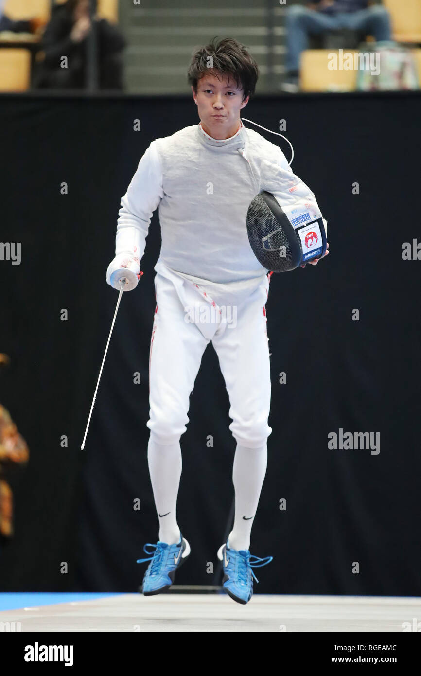 Minato City Sports Center, Tokyo, Japan. 26th Jan, 2019. Takuma Ito ...