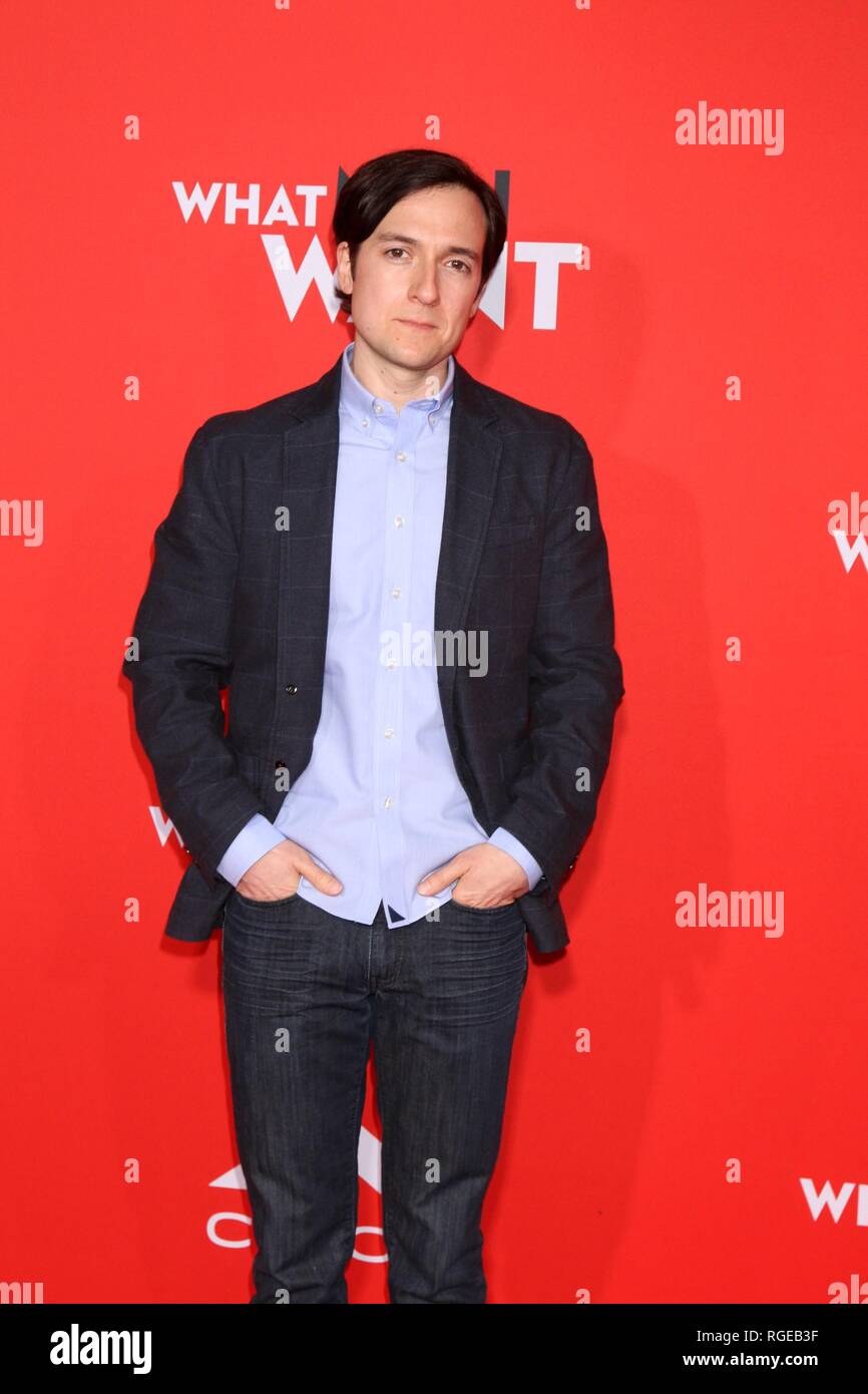 Los Angeles, CA, USA. 28th Jan, 2019. Josh Brener at arrivals for WHAT ...