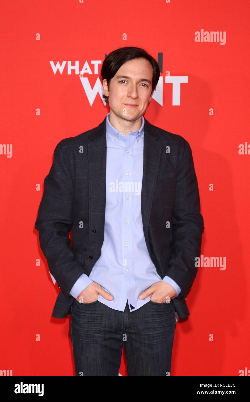 Los Angeles, CA, USA. 28th Jan, 2019. Josh Brener at arrivals for WHAT ...