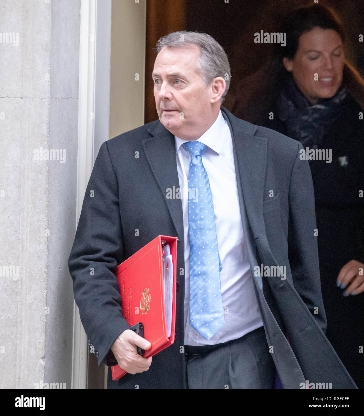 London, UK. 29th January, 2019. Dr Liam Fox MP PC, International Trade ...