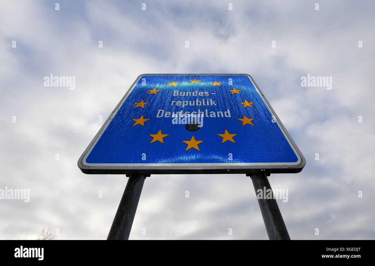 German danish border hi-res stock photography and images - Alamy