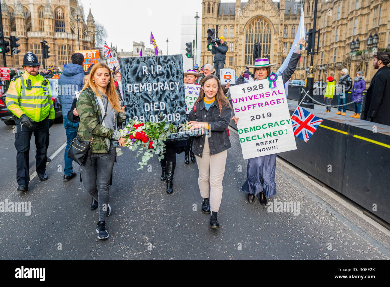 Rip democracy hi-res stock photography and images - Alamy