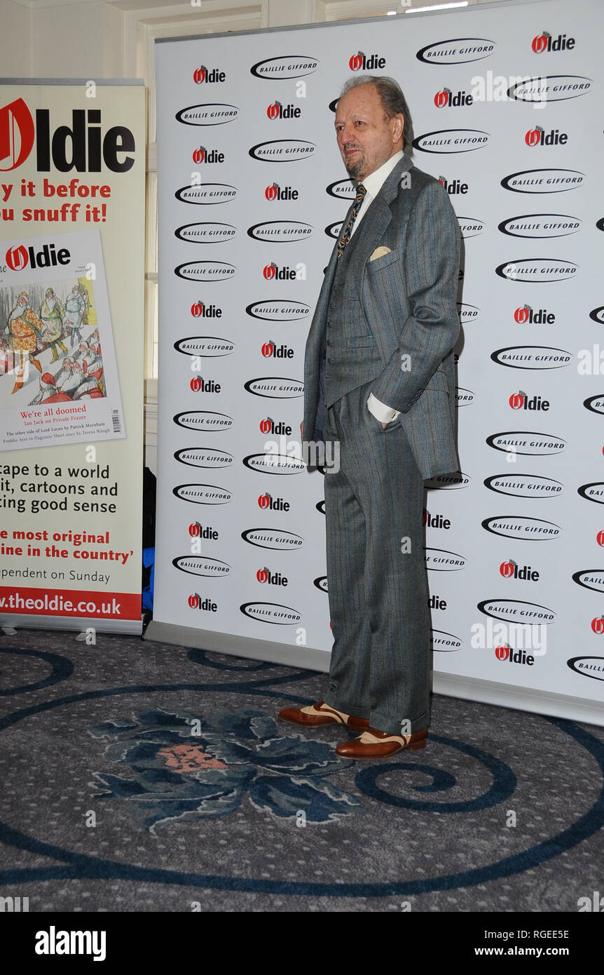 London, UK. 29th Jan, 2019. Peter Bowles seen arriving for The Oldie ...
