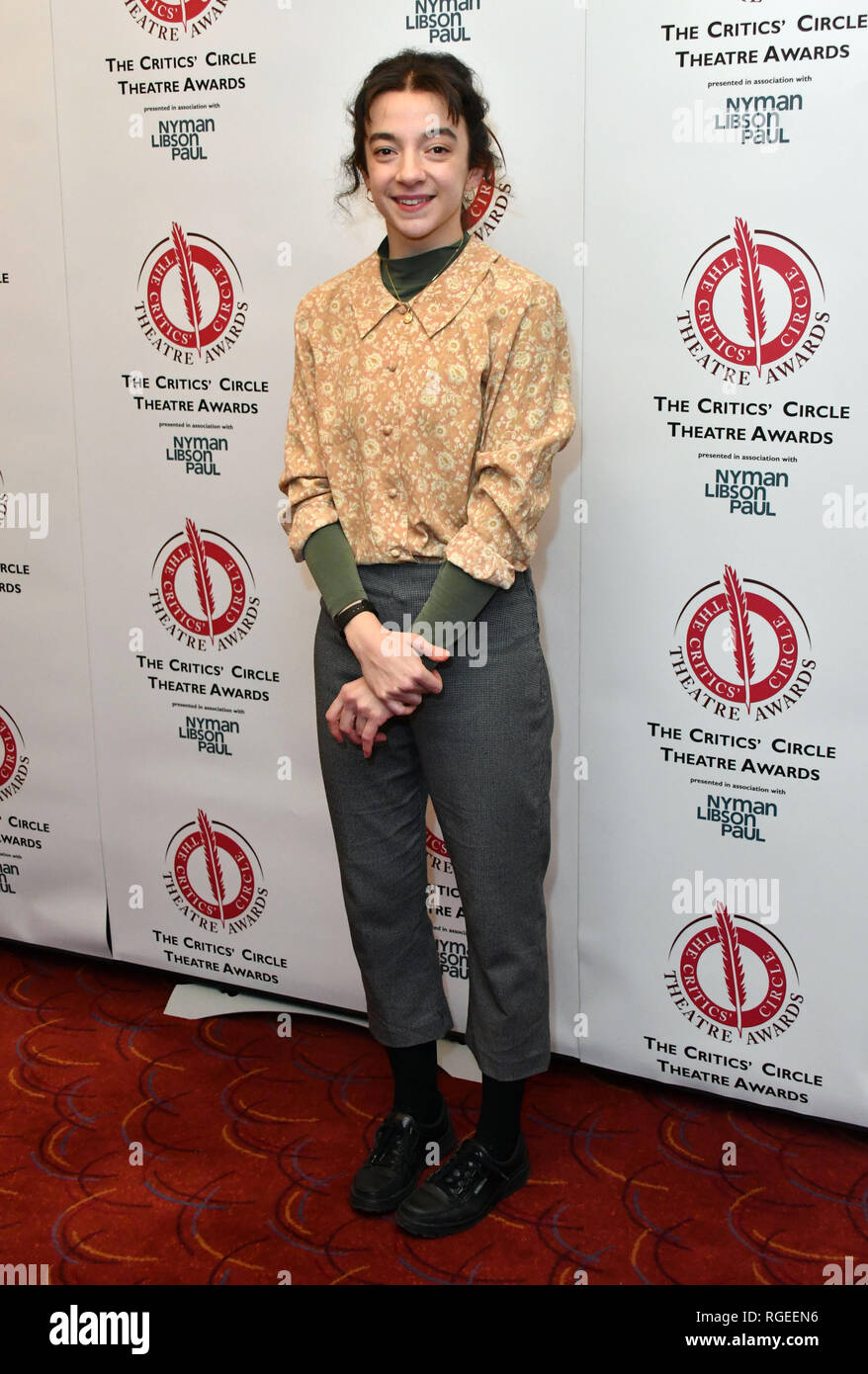 2019 critics circle theatre awards hi-res stock photography and images ...