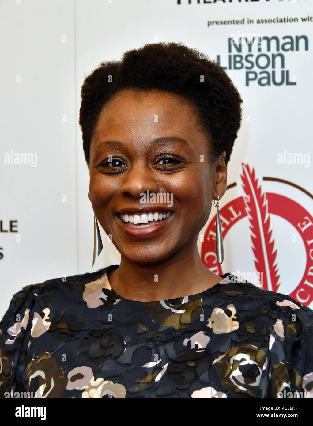 London, UK. 29th Jan 2019. Natasha Gordon at The Critics' Circle ...