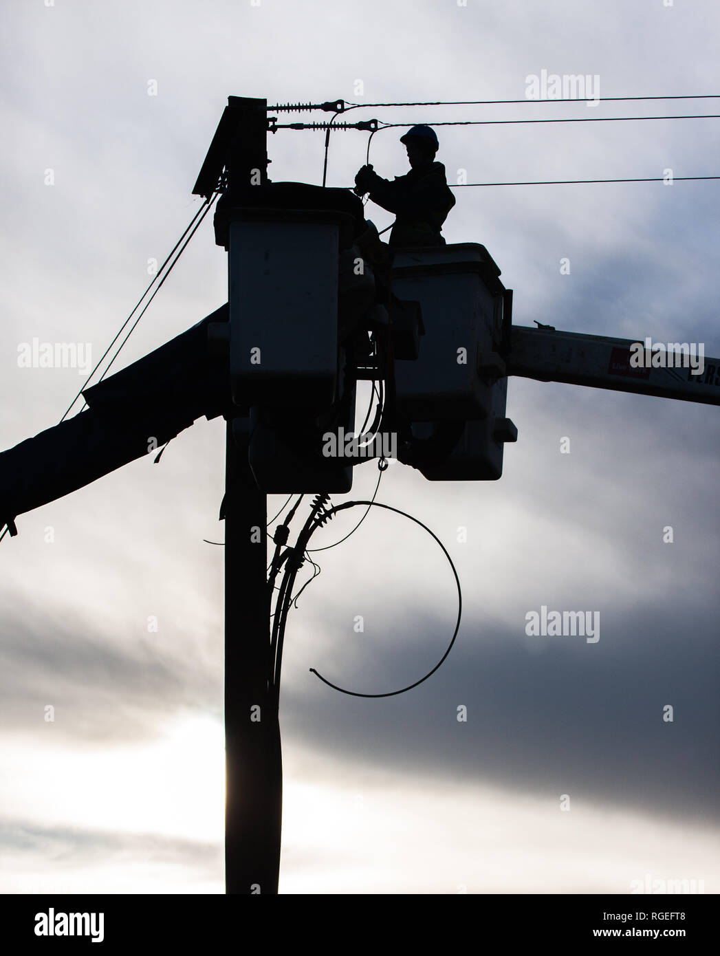 Esb repair hi-res stock photography and images - Alamy