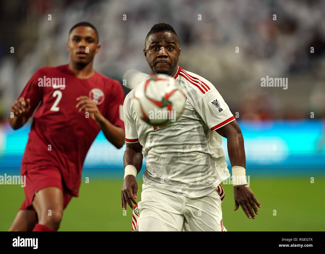 29th January 2019, Mohammed bin Zayed Stadium, Abu Dhabi, United Arab ...