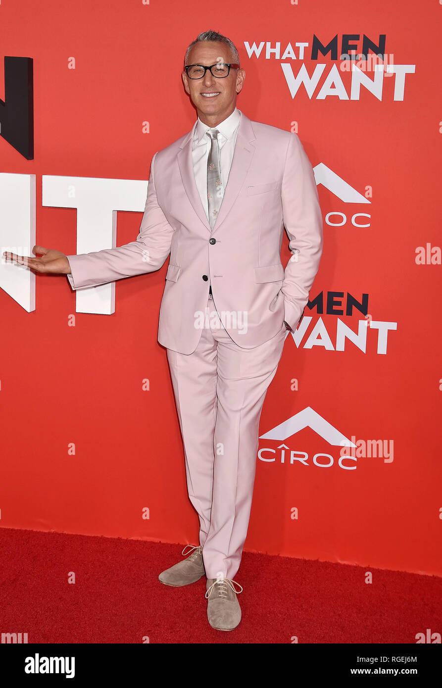 WESTWOOD, CA - JANUARY 28: Adam Shankman arrives for Paramount Pictures ...