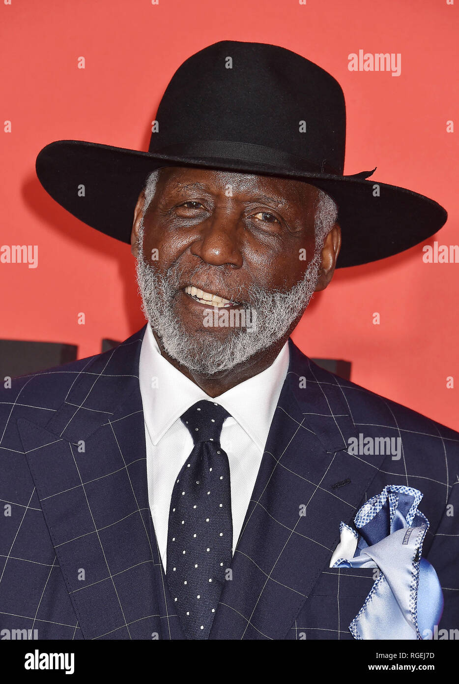 WESTWOOD, CA - JANUARY 28: Richard Roundtree arrives for Paramount ...