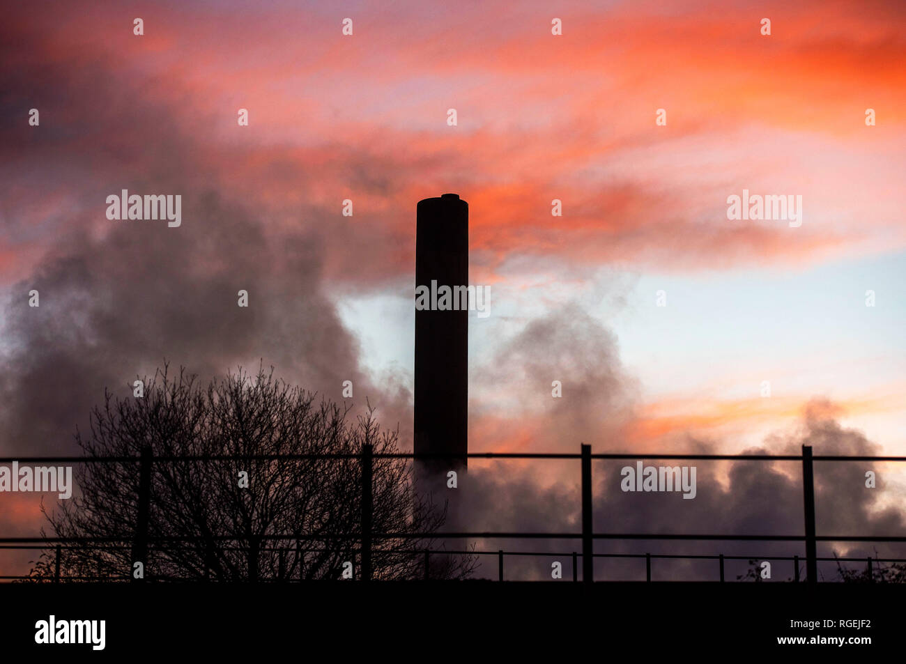 Steelworks blast furnace port talbot hi-res stock photography and ...