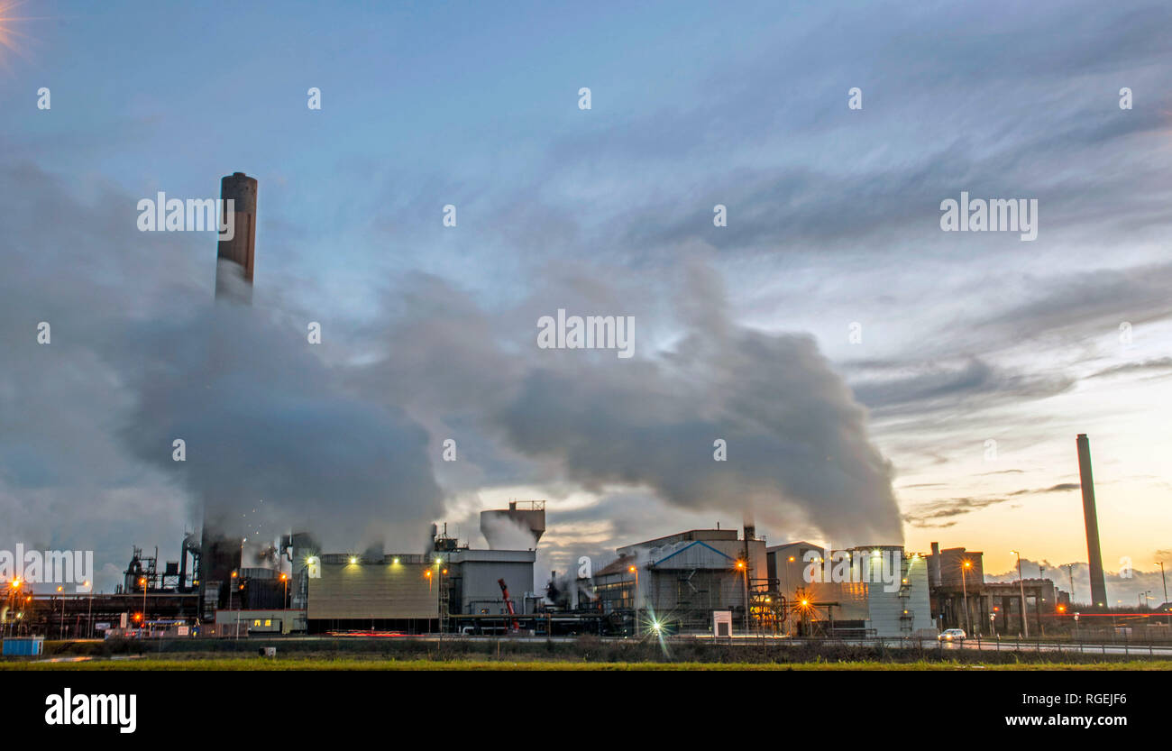 Tata steel blast furnaces hi-res stock photography and images - Alamy