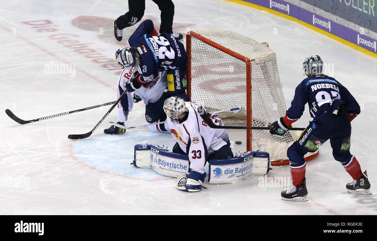 Berlin, Germany. 29th Jan, 2019. Ice hockey: DEL, Eisbären Berlin - EHC ...