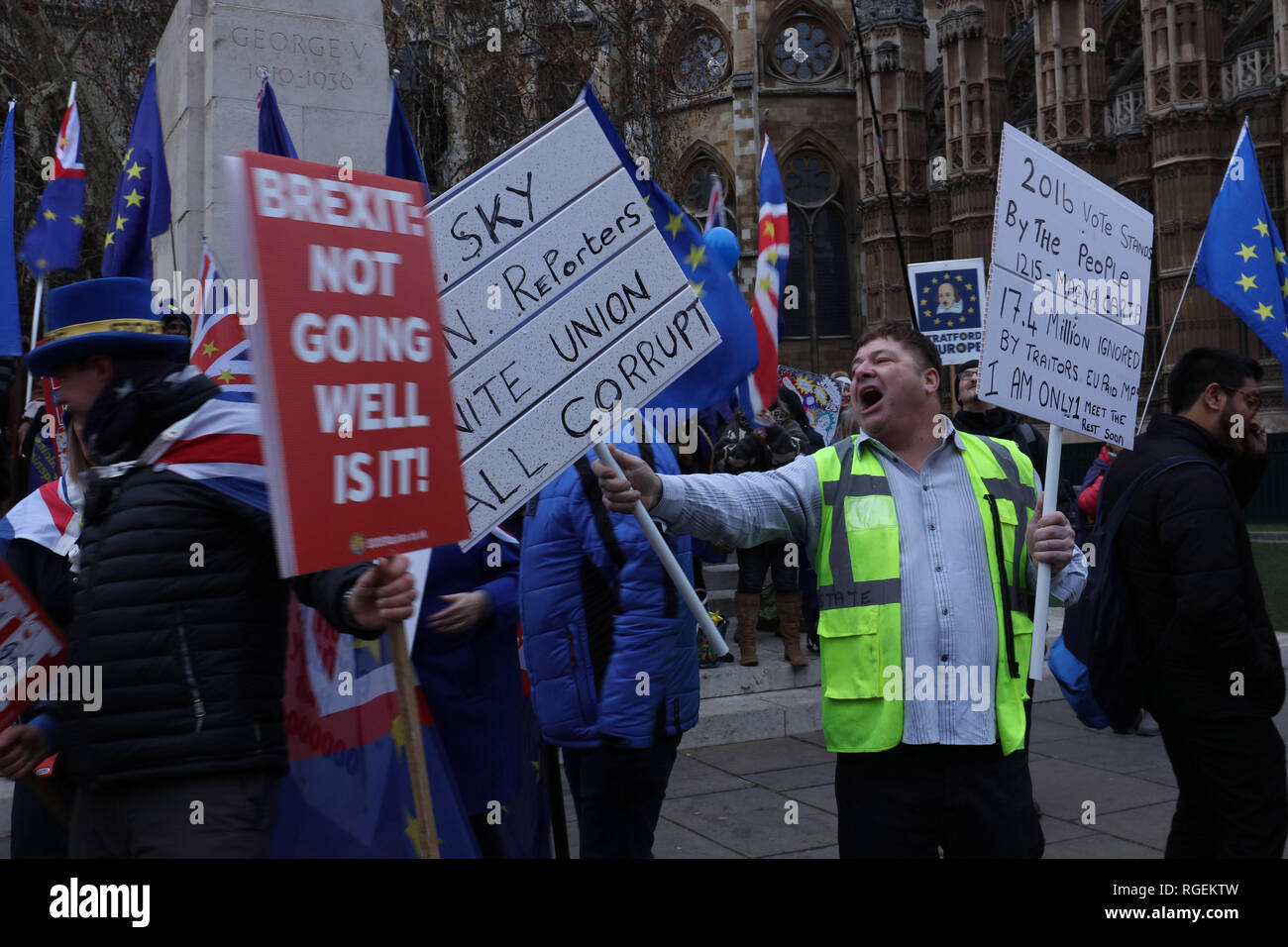 Referendum leavers remainers hi-res stock photography and images - Alamy