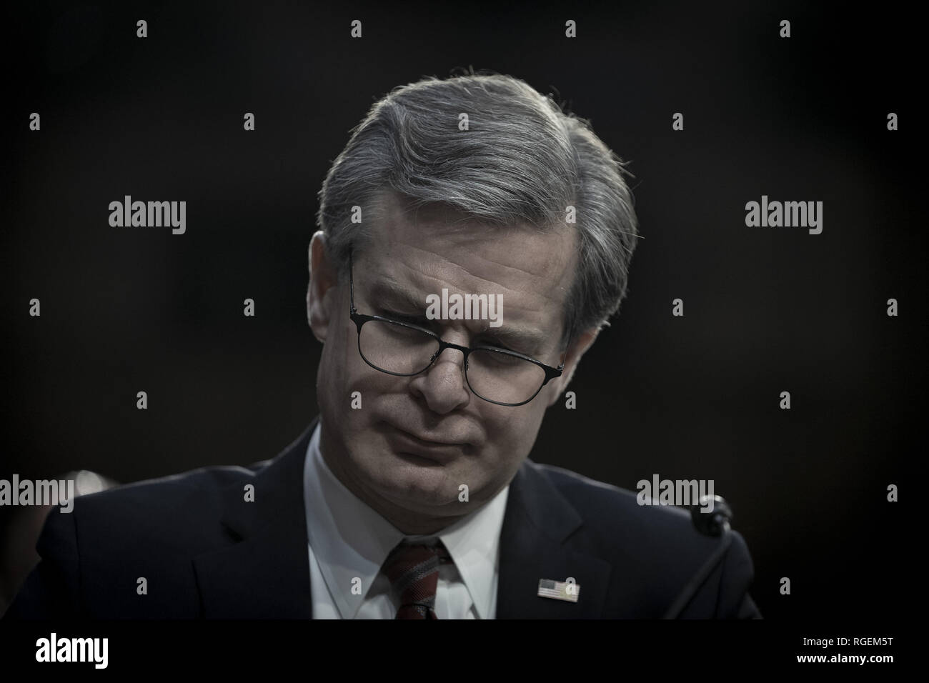 Fbi director christopher wray hi-res stock photography and images - Alamy