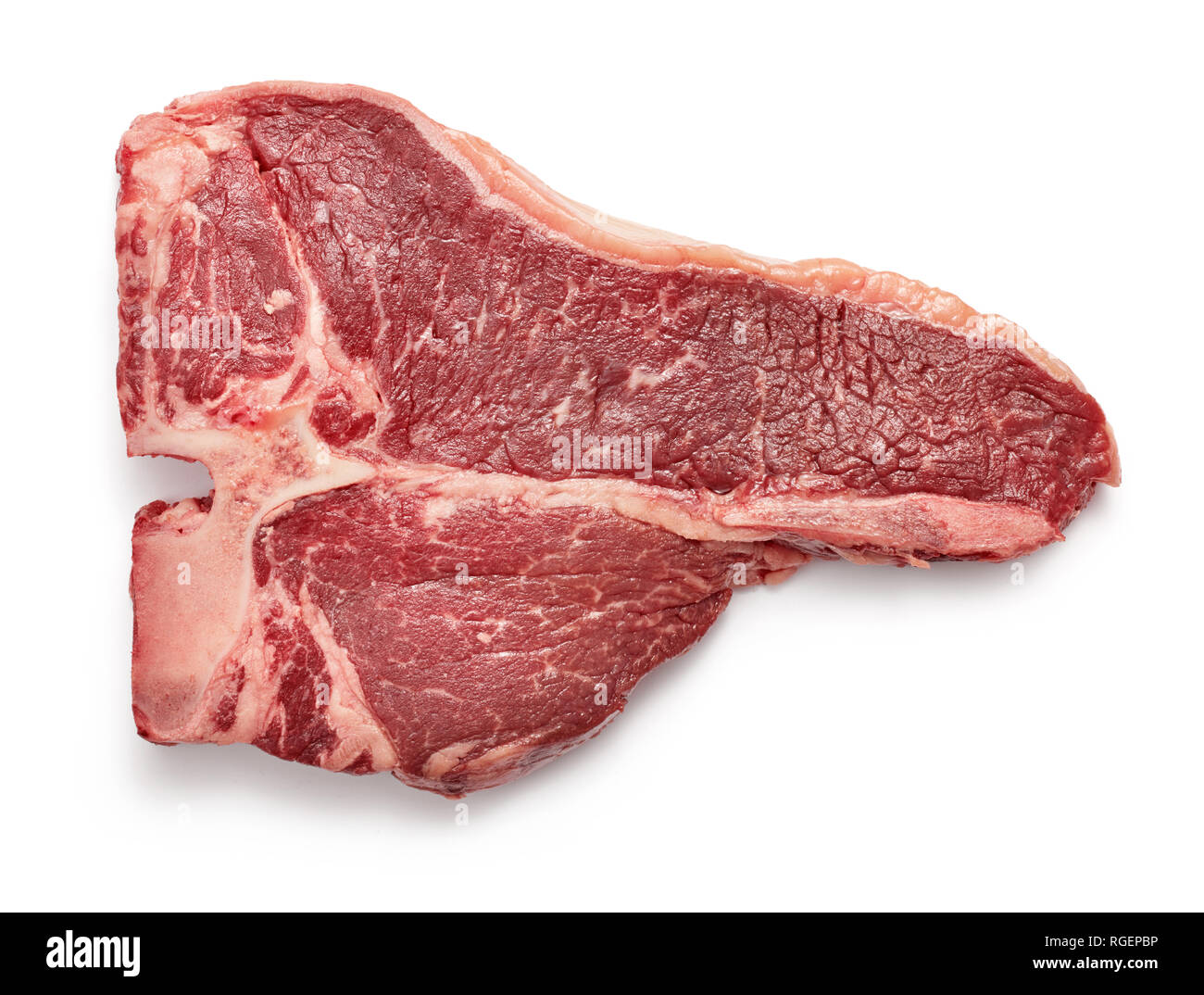 Uncooked t bone steak hi-res stock photography and images - Alamy